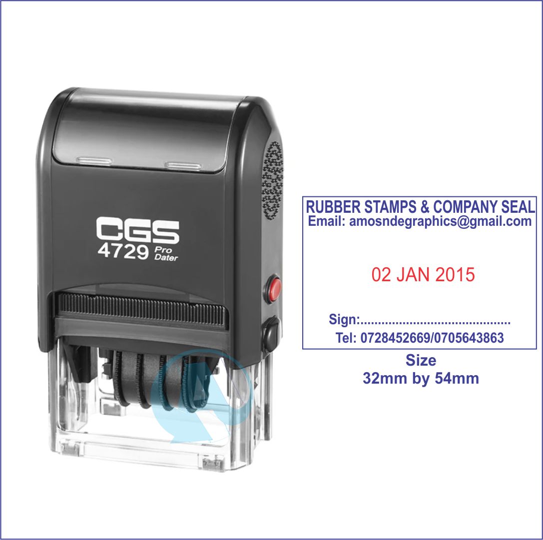 5 Powerful Expired Dater Rubber Stamp Solutions by AMOSNDE in Nairobi